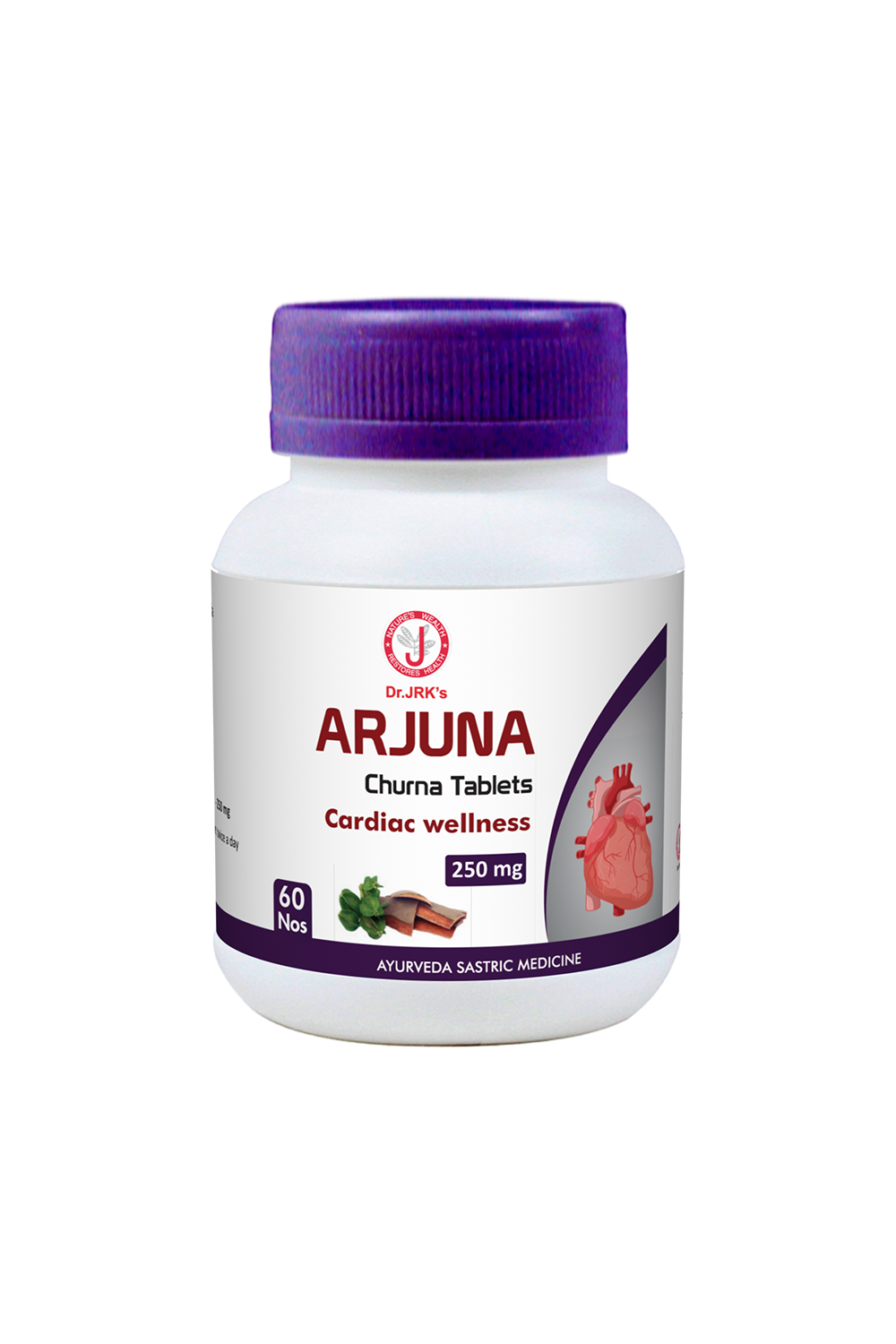 ARJUNA CHURNA TABLETS 250MG 60 NOS – Caredura Store