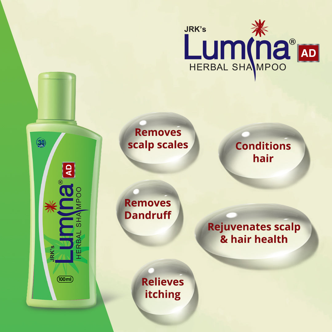 LUMINA AD HERBAL SHAMPOO for Dandruff – Caredura wellness products ...
