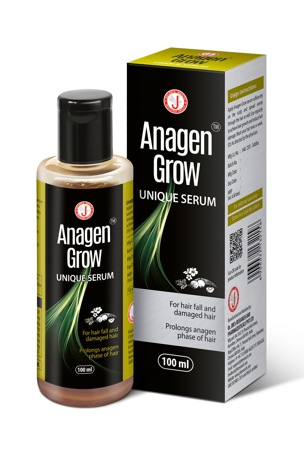 Anagen grow Unique Hair Serum for Hair Growth – Caredura wellness ...